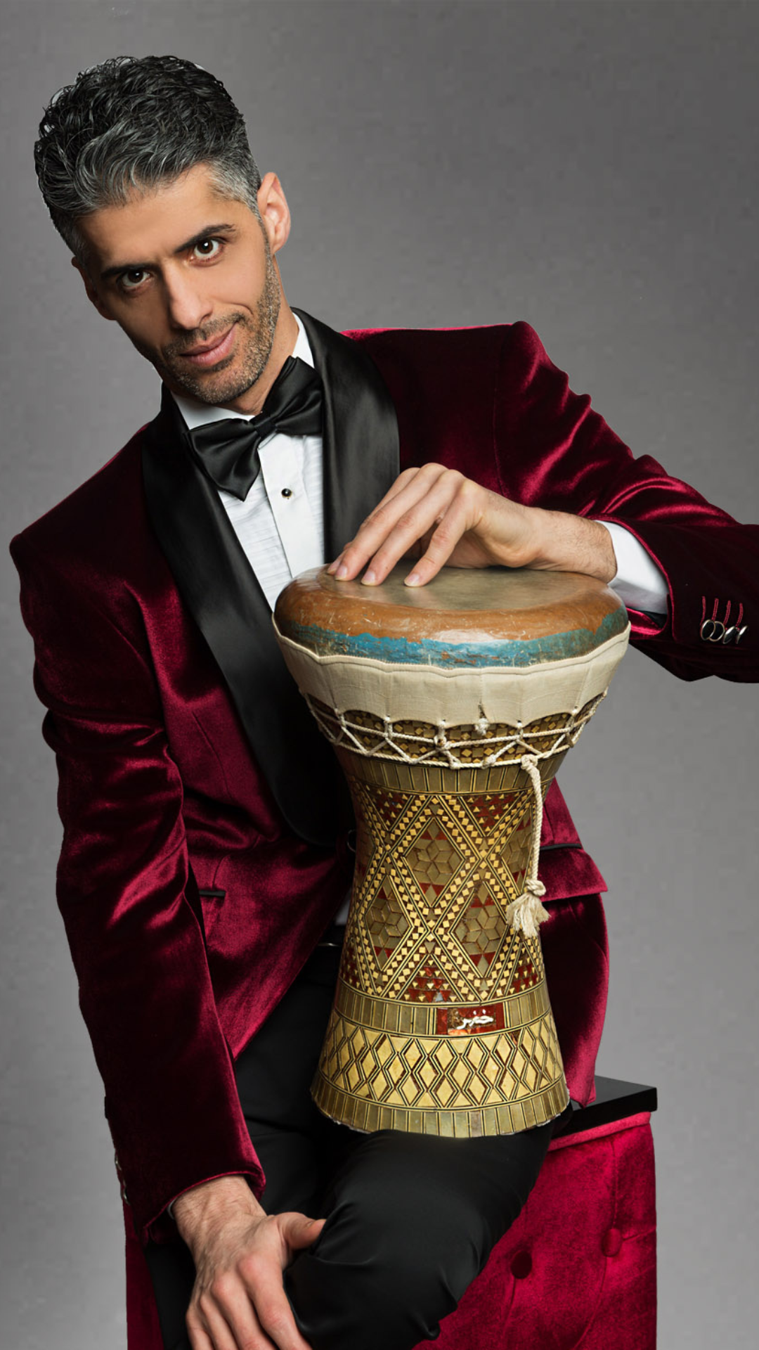 Khader Ahmad – Percusionista 2024 – La Danza Debe Seguir